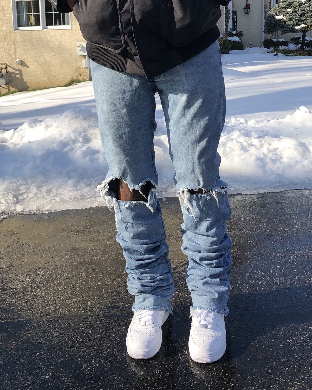 Levi's Levi’s 501 Stacked Jeans | Grailed