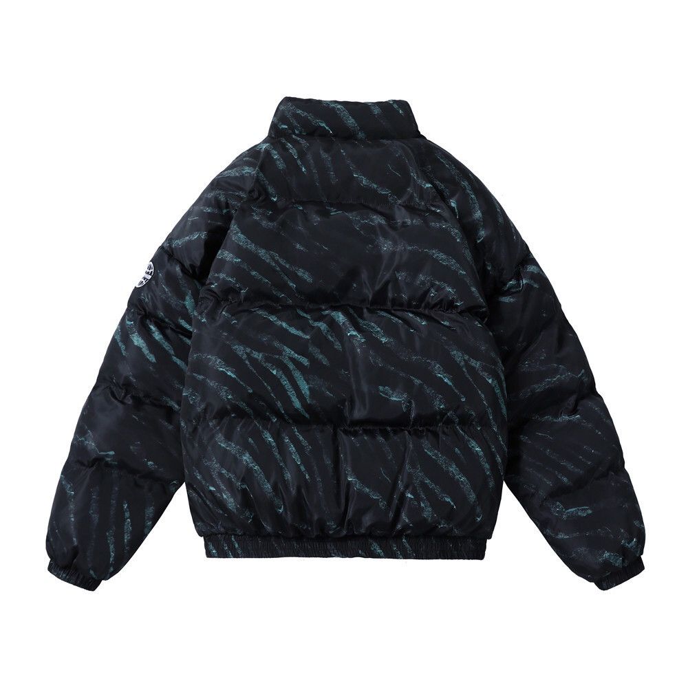 Japanese Brand × Vintage Underworld Tiger Striper Puffer Jacket | Grailed
