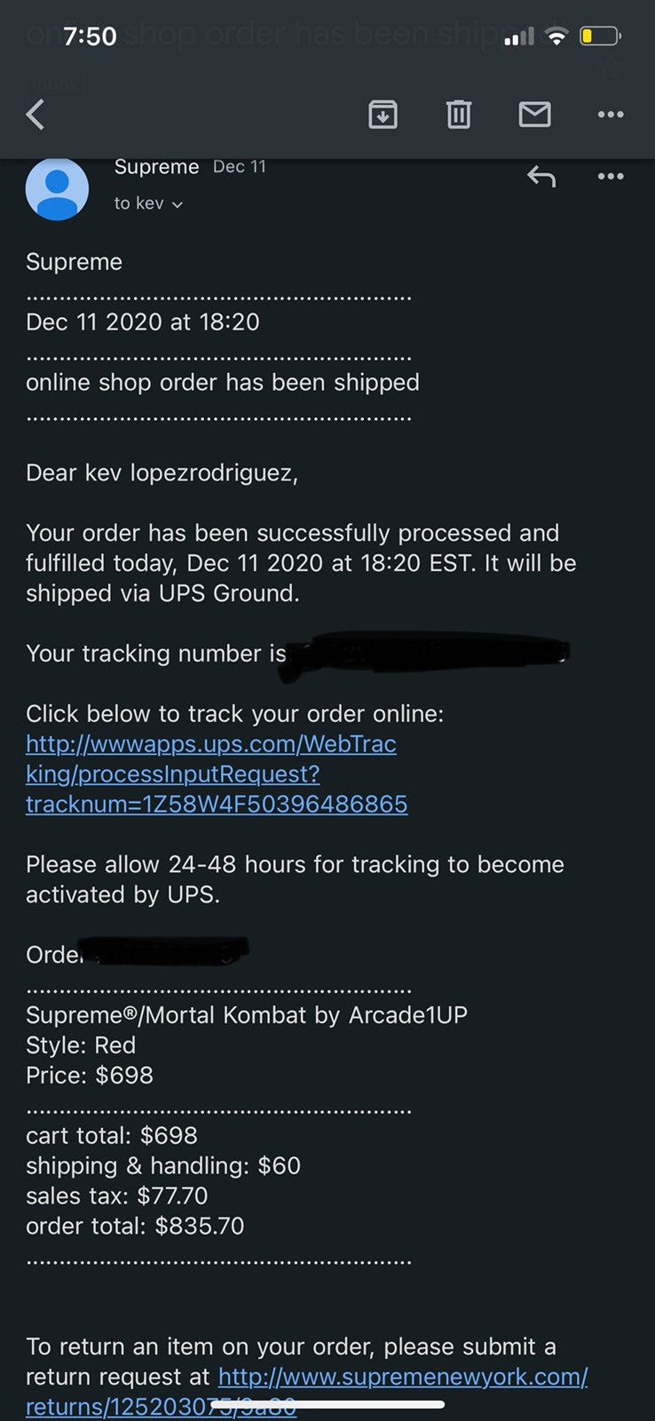 Supreme Supreme Mortal Kombat Arcade Machine | Grailed