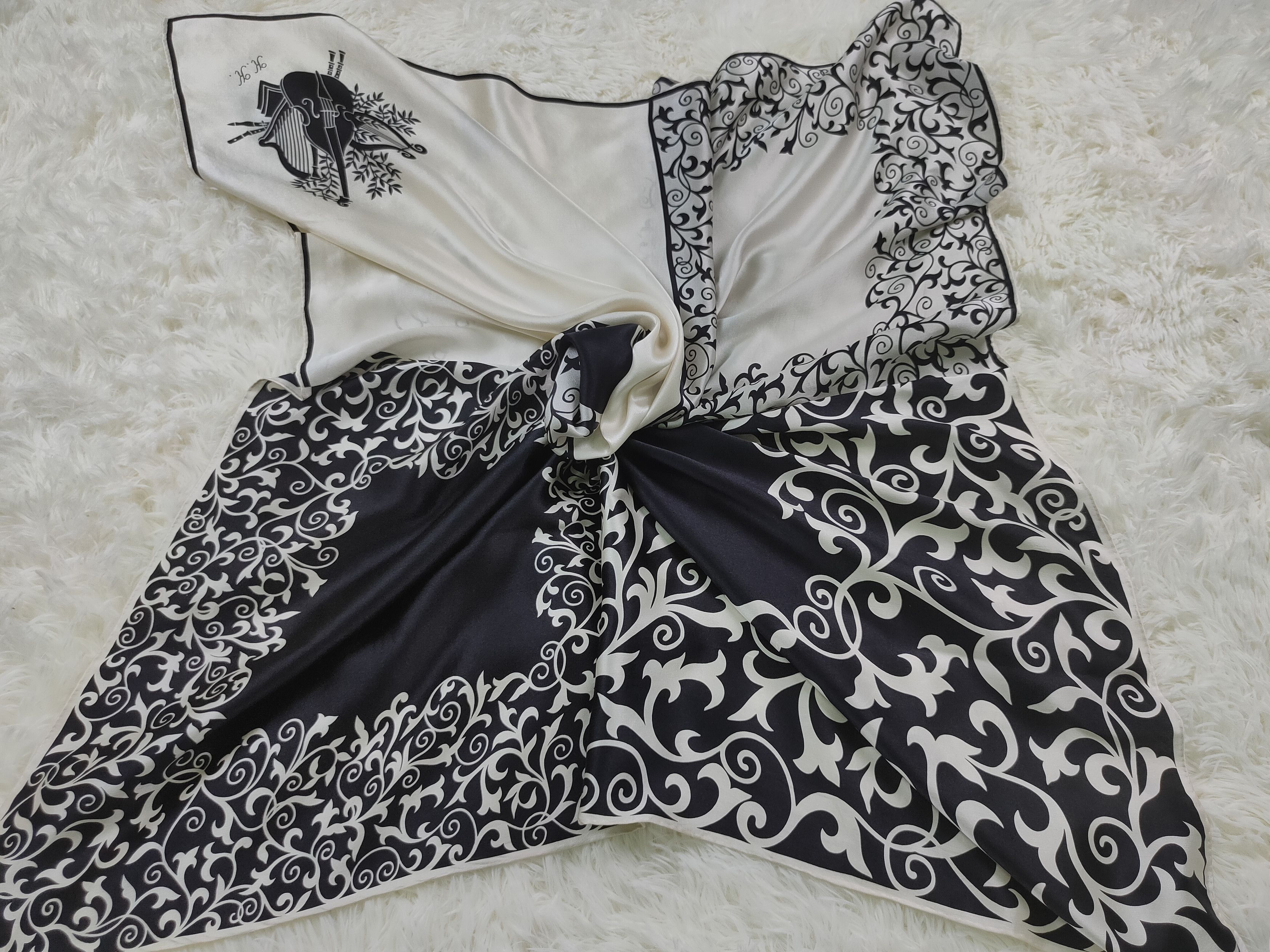 Japanese Brand Rare KEIKO KUROISHI Silk Scarf Made In Japan | Grailed