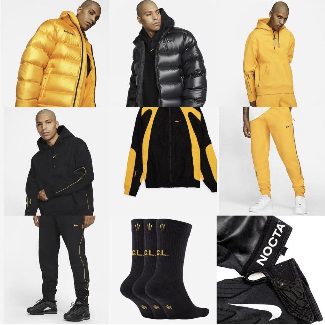 Drake × Nike × Octobers Very Own NOCTA x Nike Drake collab puffer ...