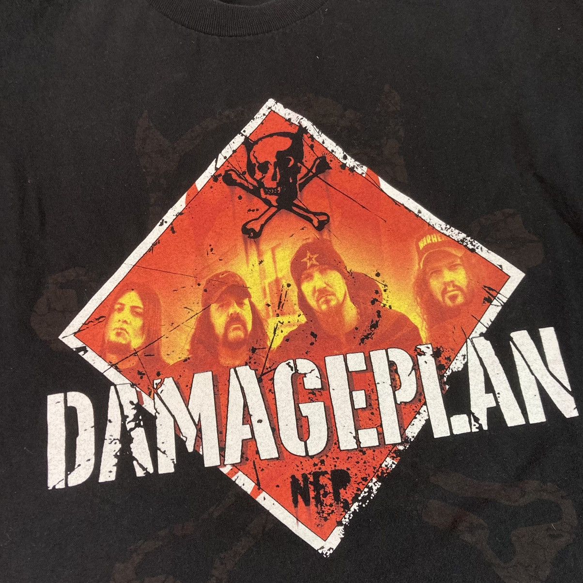 Vintage Early 2000s Damageplan Band Tee Shirt | Grailed