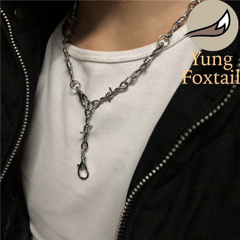 Chain × Jewelry Adjustable Barb Wire Bramble Chain Necklace | Grailed