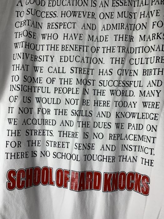 Vintage School Of Hard Knocks Papa & Bolo Rapper SOHK White Shirt | Grailed