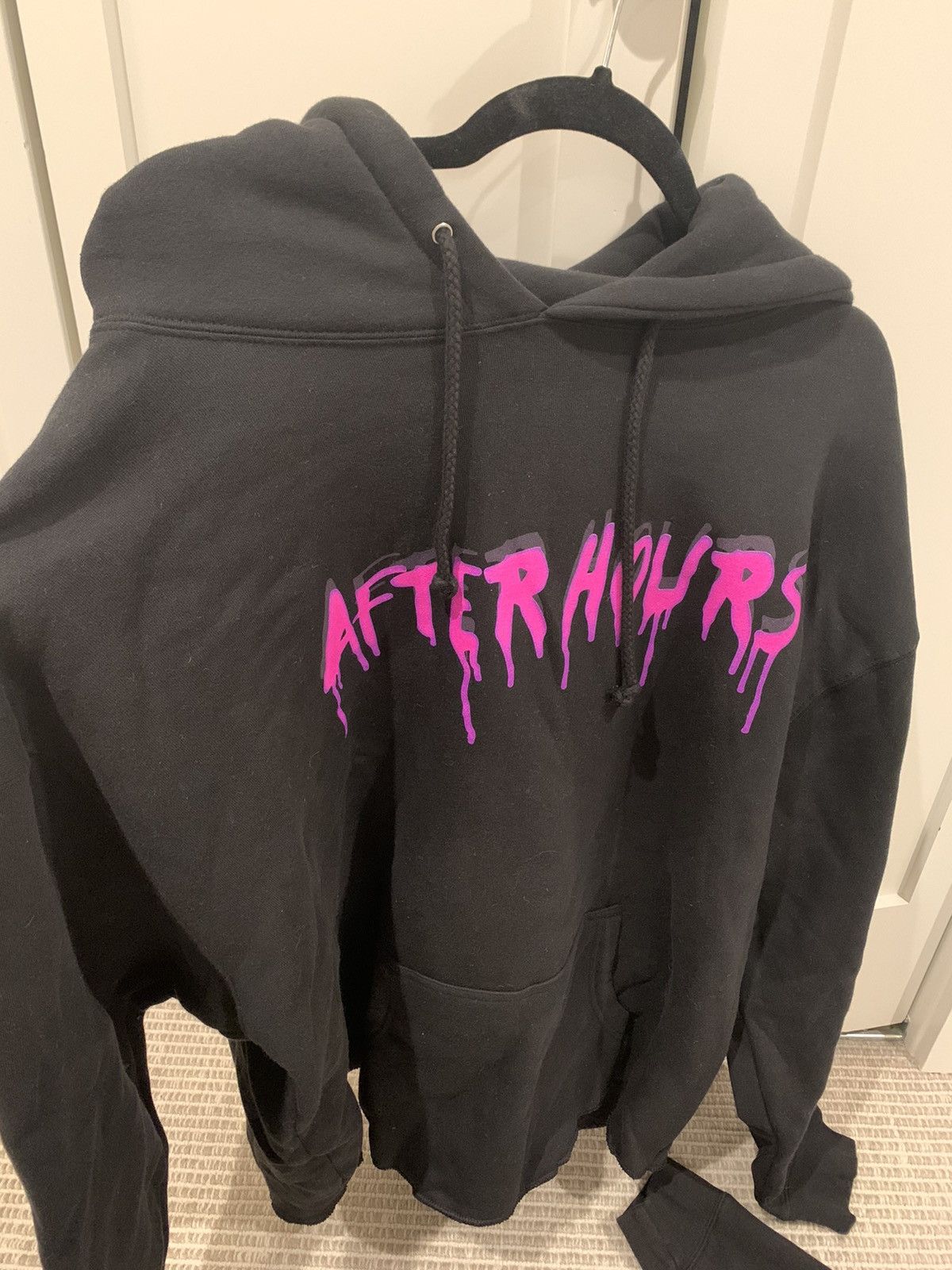 Vlone Vlone X The Weeknd After Hours Drip Hoodie XXL Brand New | Grailed