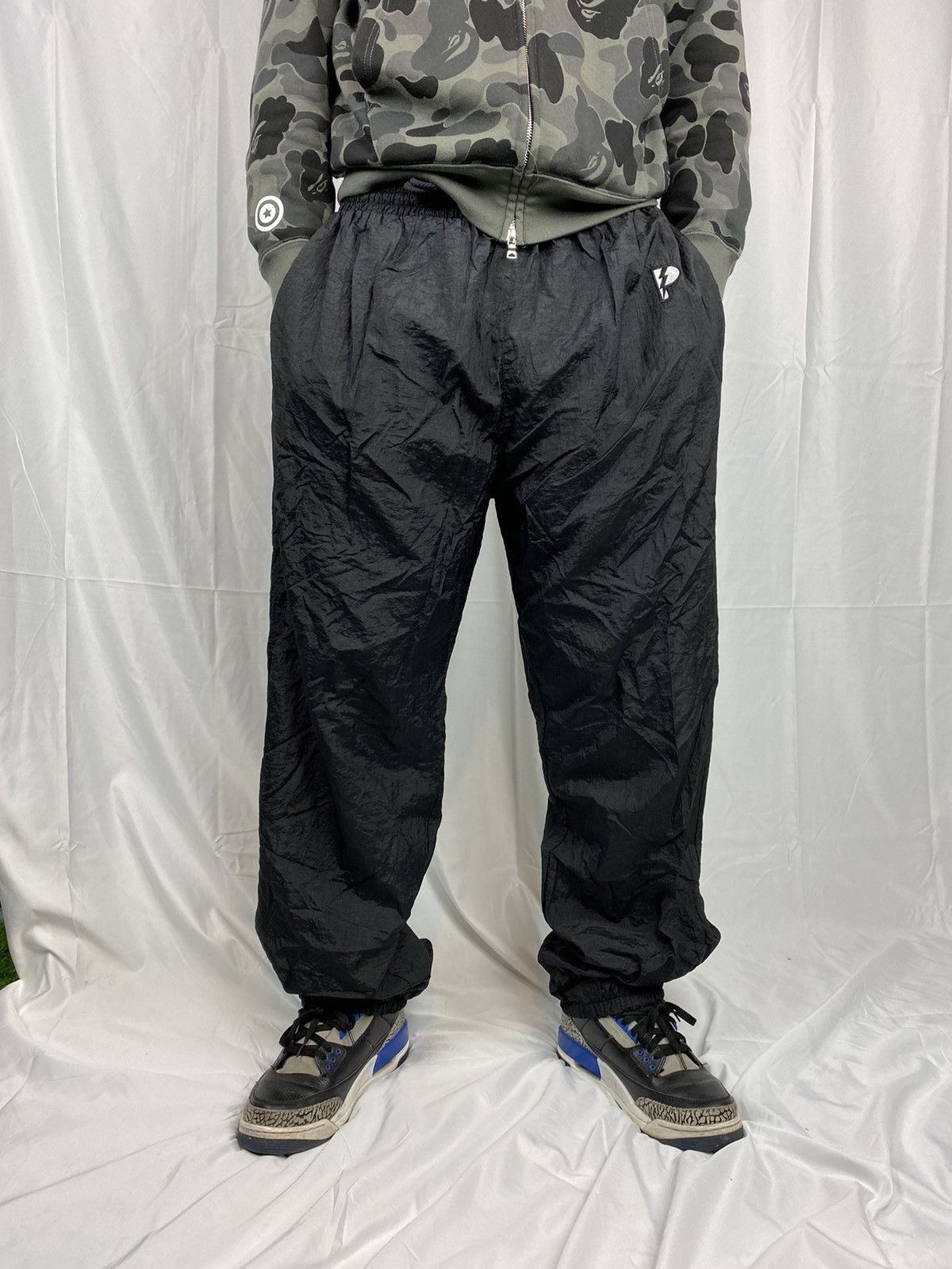 Pro Player × Vintage Vintage 90s Nylon Pro player sweats | Grailed