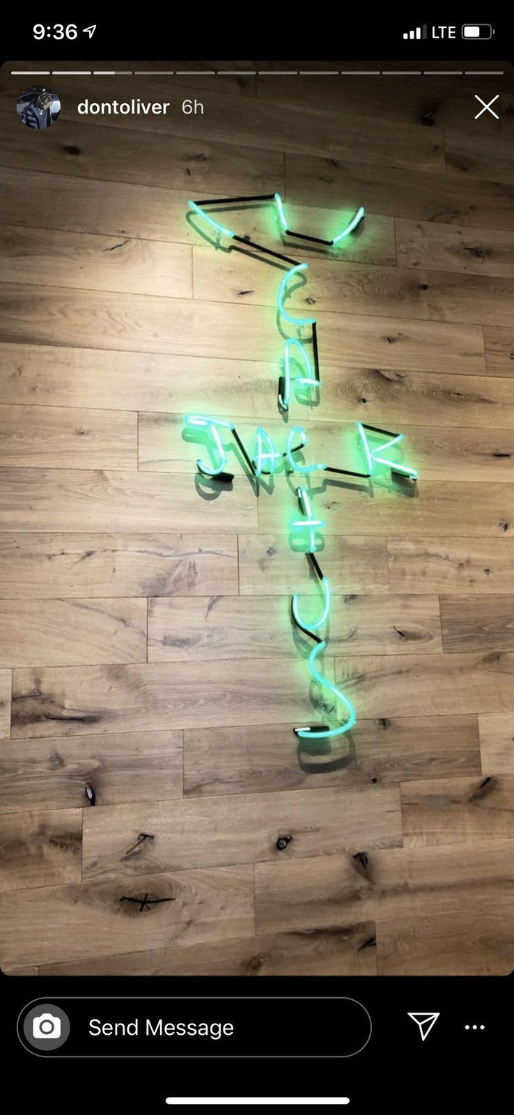 Travis Scott OFFICIAL - Cactus Jack Neon Sign | Grailed