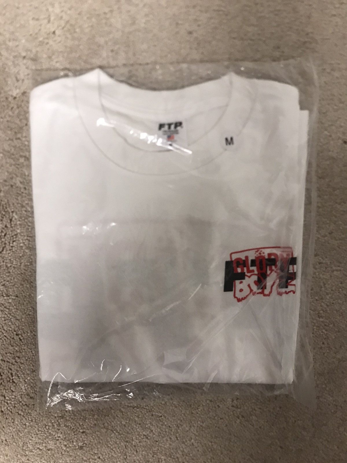 Fuck The Population × Glo Gang FTP + GLO GANG LOGO TEE (WHITE) | Grailed