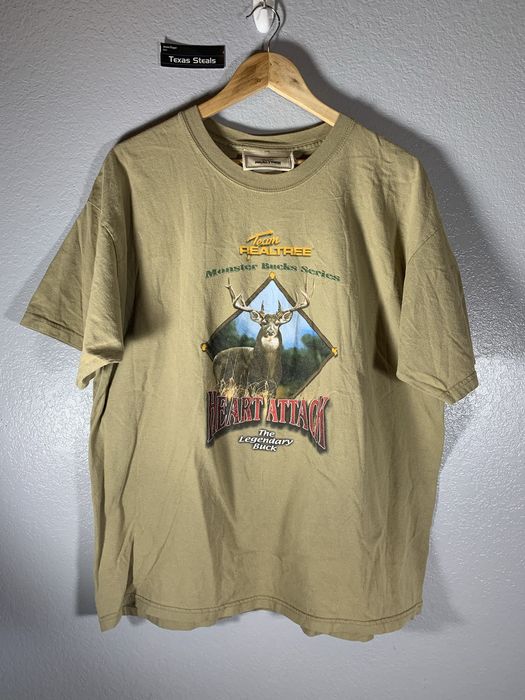 Vintage Team Realtree Monster Buck Series Heart Attack Buck Animal ...