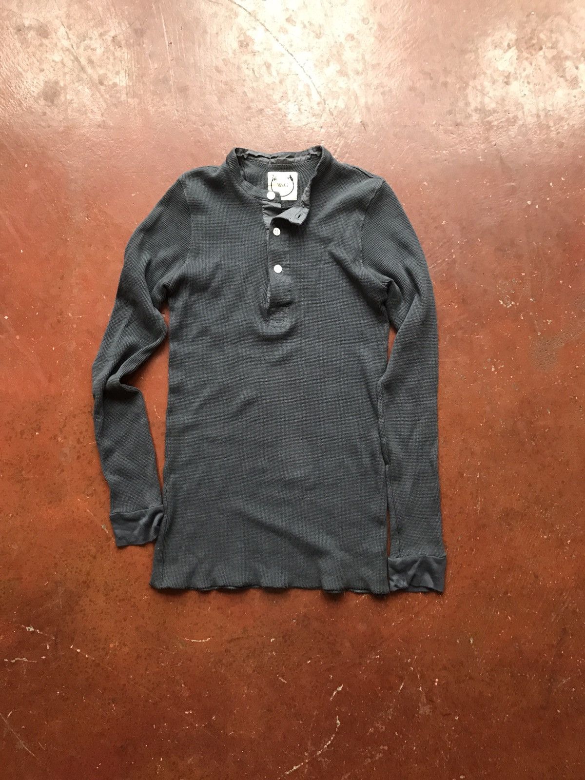 Wolf Vs Goat Thermal Henley | Grailed