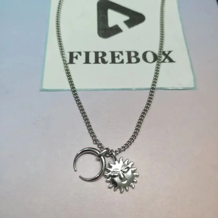 Vintage Gothic Vintage Punk Sun Moon Star Necklace Chains pendent | Grailed