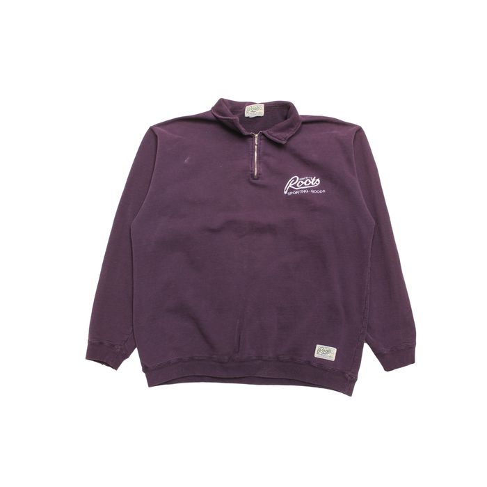 Roots Vintage Roots Quarter Zip Sweater | Grailed