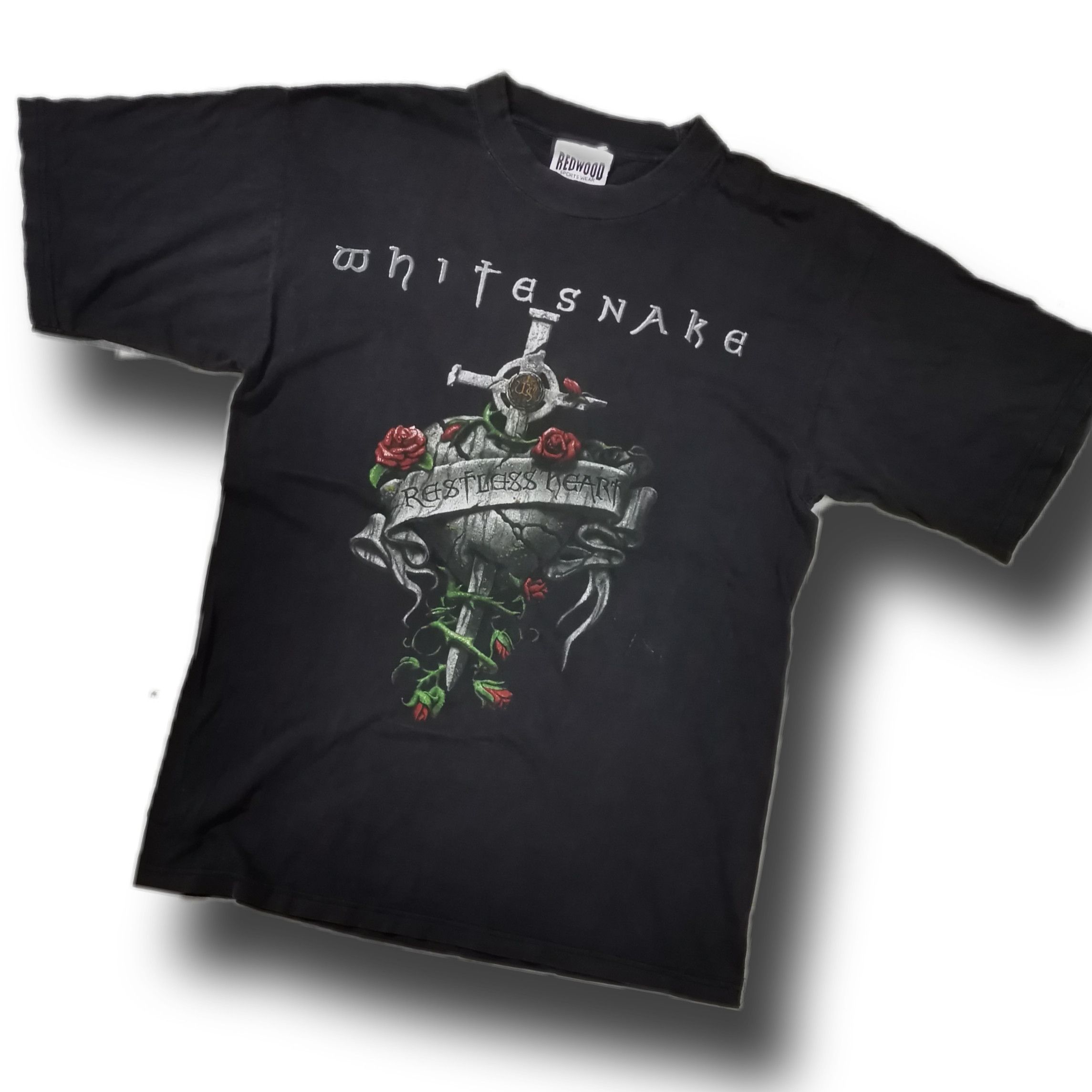 Band Tees × Vintage Vintage Whitesnake Restless Heart tour 1997 | Grailed