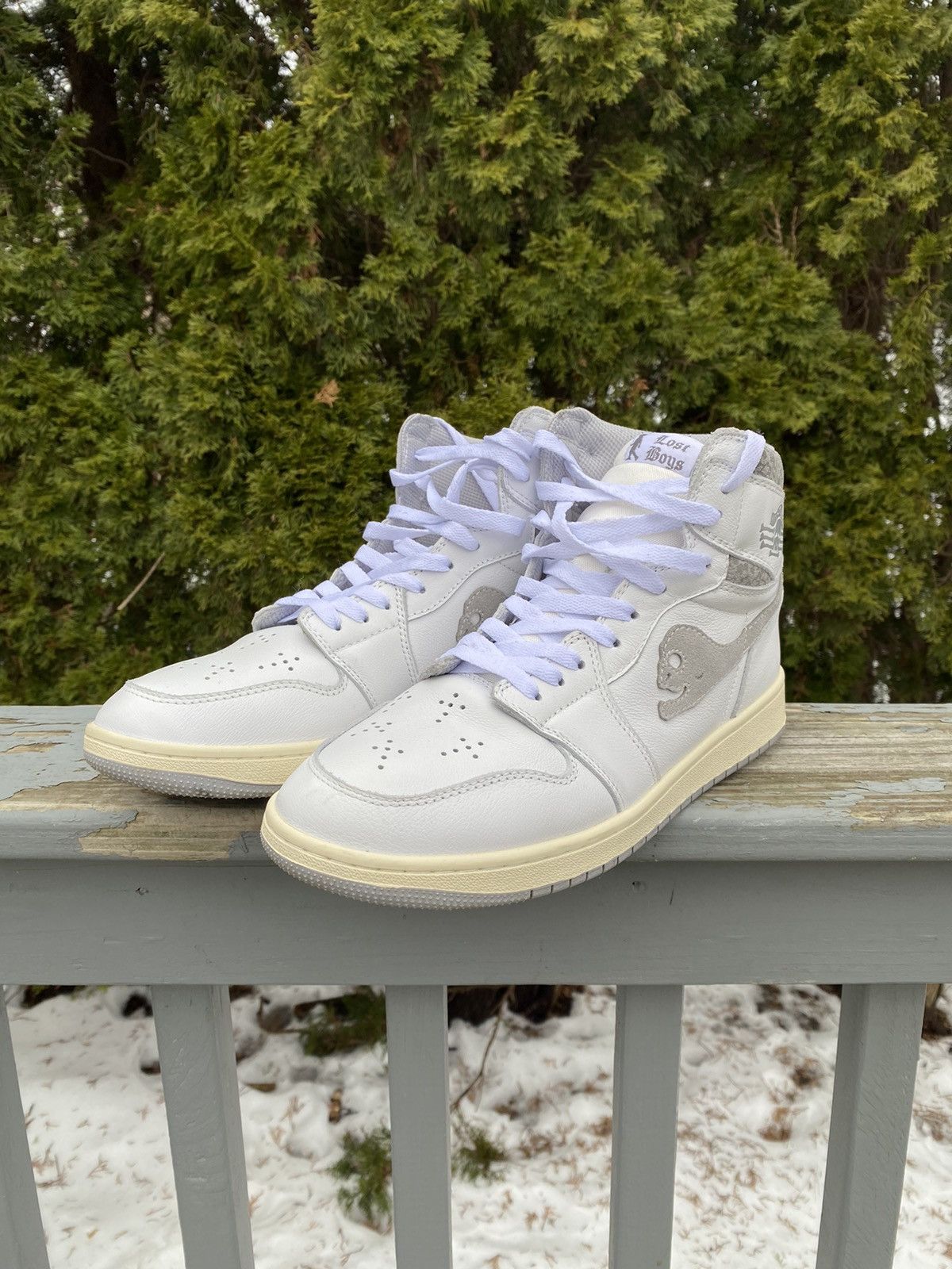 Japanese Brand × Vintage Lost.boys Bone 1s neutral grey Jordan 1 ...