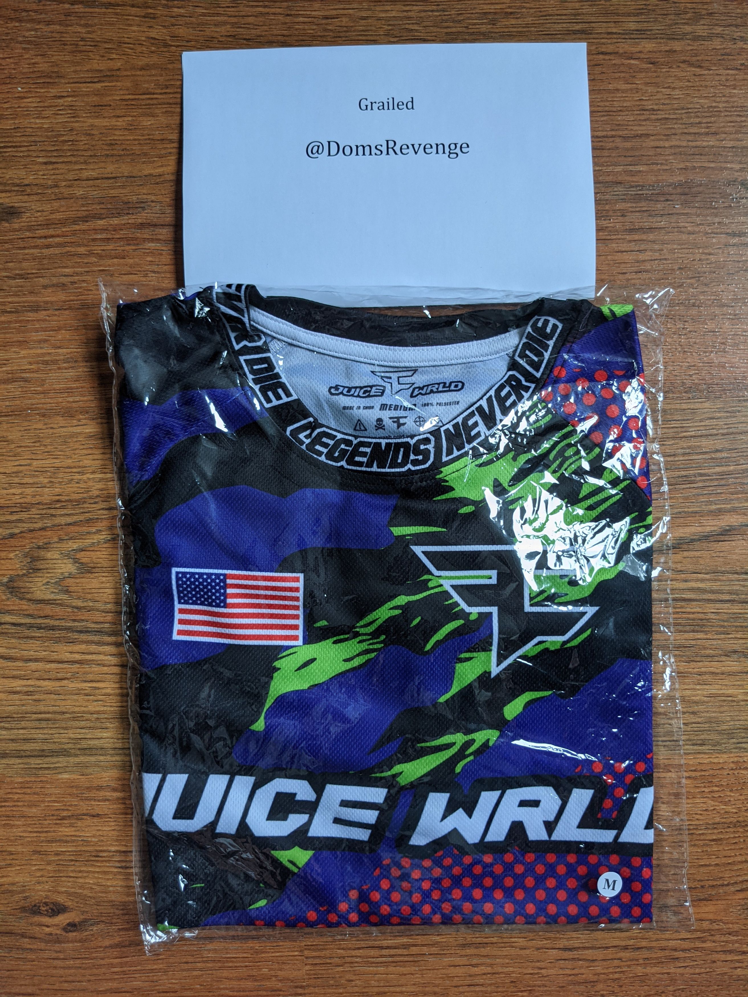 999 Club × Faze Juice WRLD X FaZe Clan Paintball Jersey | Grailed