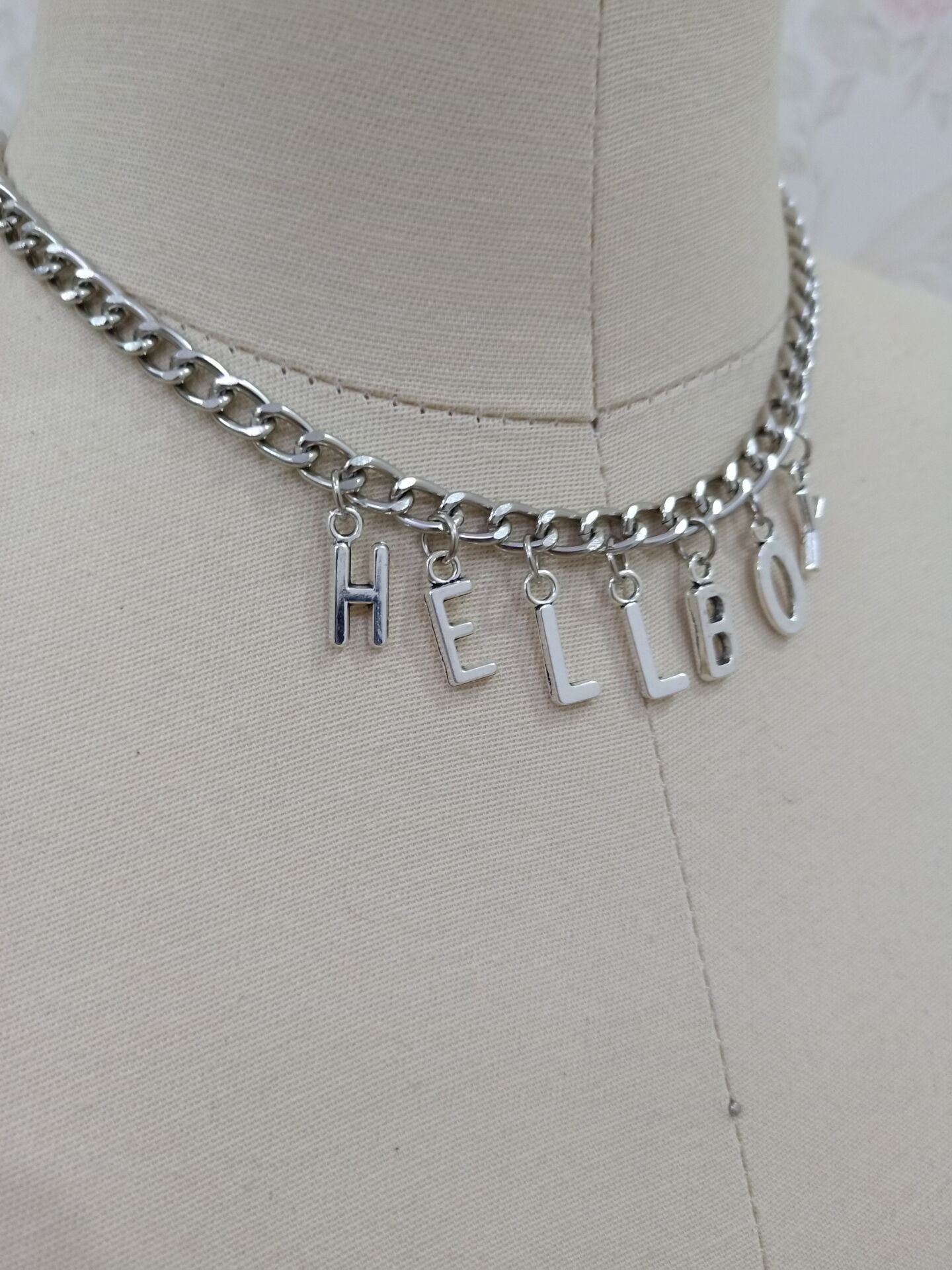 GOTHBOICLIQUE × LIL PEEP × Streetwear Lil Peep Custom Hellboy Necklace ...