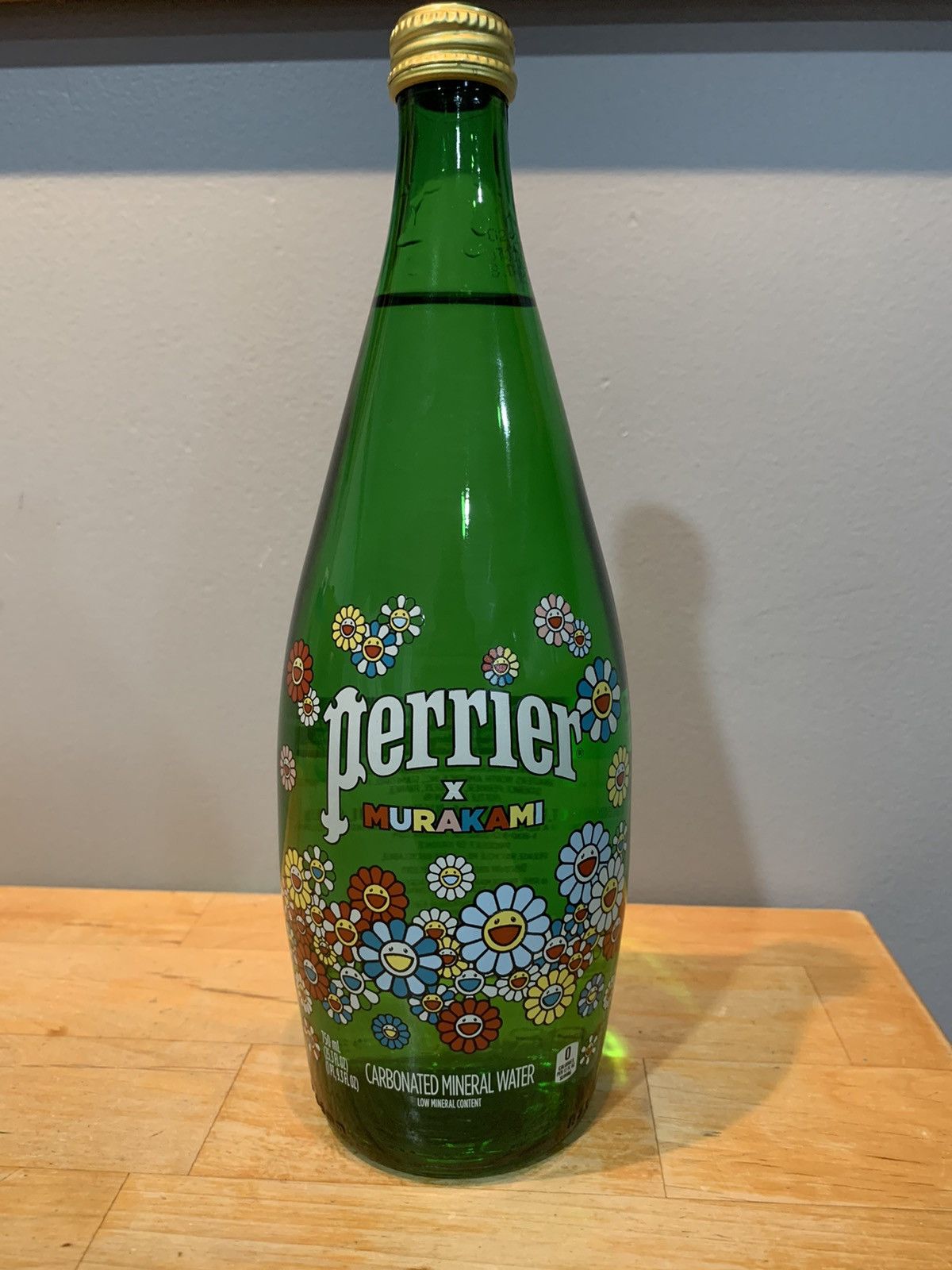 Takashi Murakami (Limited Edition) Murakami x Perrier Glass Bottle ...