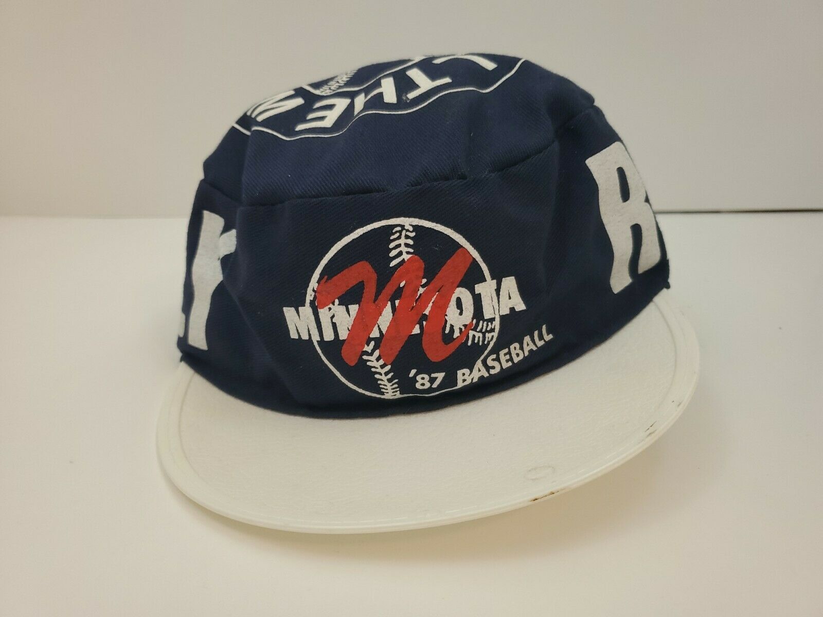 Vintage Minnesota 87 1987 Offical Rally Cap Baseball Plastic Hat | Grailed