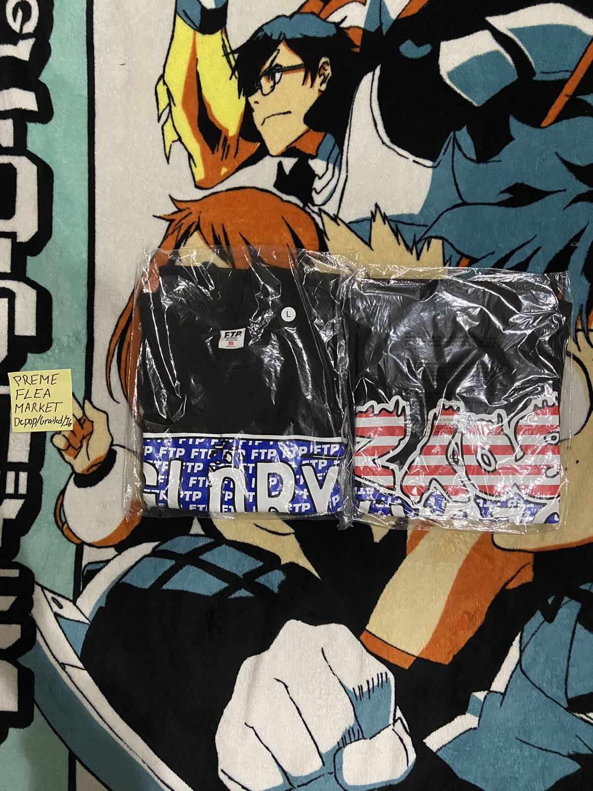 Fuck The Population × Glo Gang FTP X Glo Gang Longsleeve Tee Shirt ...