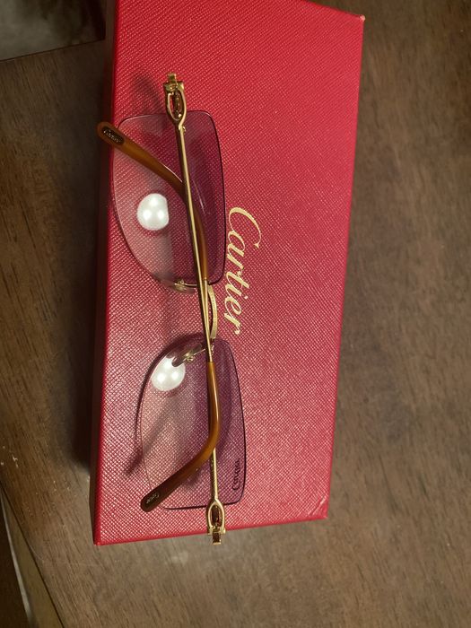 Cartier Cartier Gold Wires Frame Glasses | Grailed