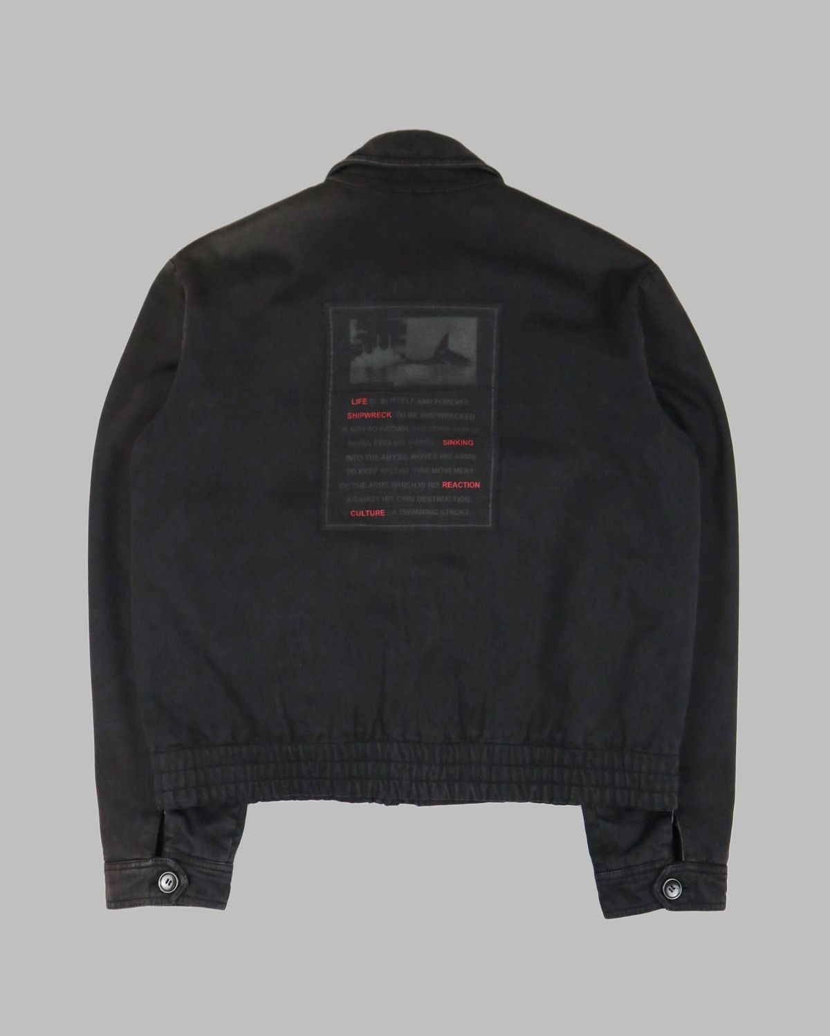 Raf Simons AW04 “Waves” Multi-pocket Sculptural Work Jacket | Grailed