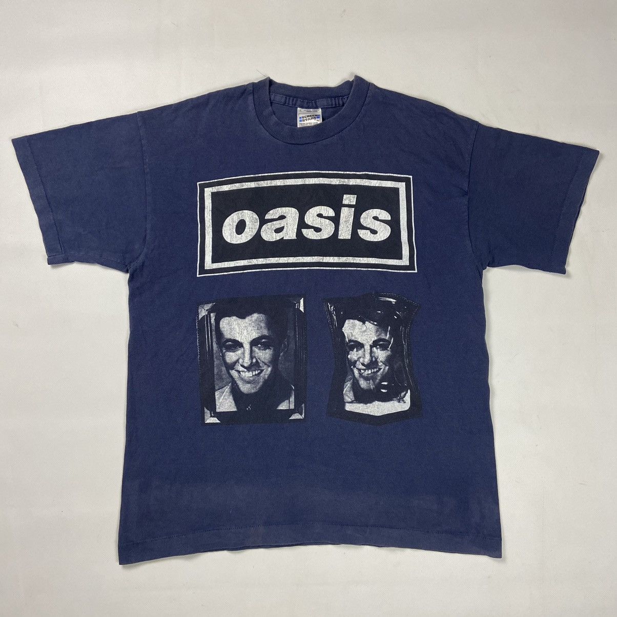 Band Tees × Vintage 1994 ULTRA RARE OASIS SHAKERMAKER SINGLE STITCH TEE ...