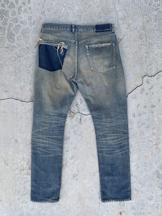 Undercover 04AW OG Red Yarn 68 Denim | Grailed