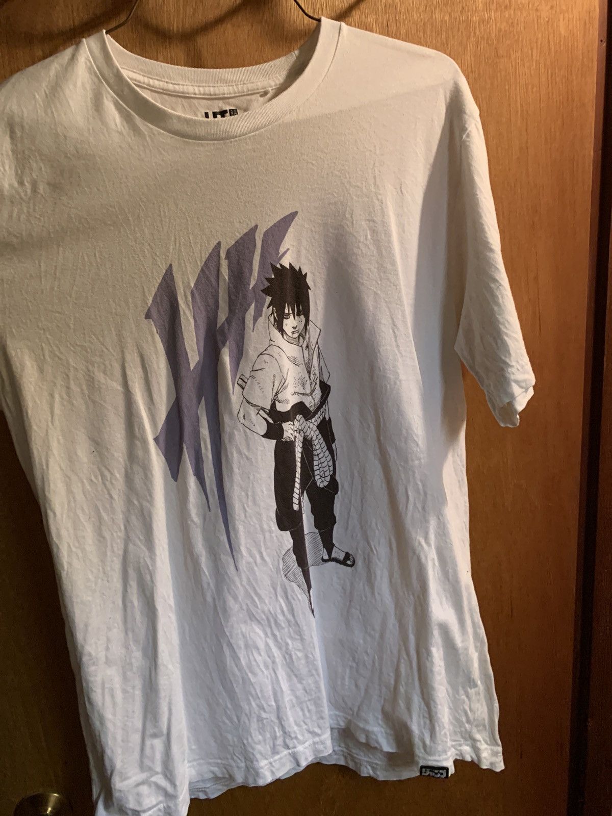 Uniqlo Uniqlo x Naruto Sasuke Shirt | Grailed