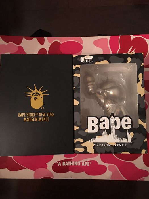 Bape Bape Madison Exclusive Gold Baby Milo Statue | Grailed