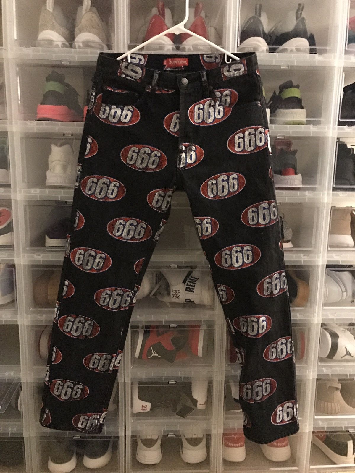 Supreme 666 Denim Pants | Grailed