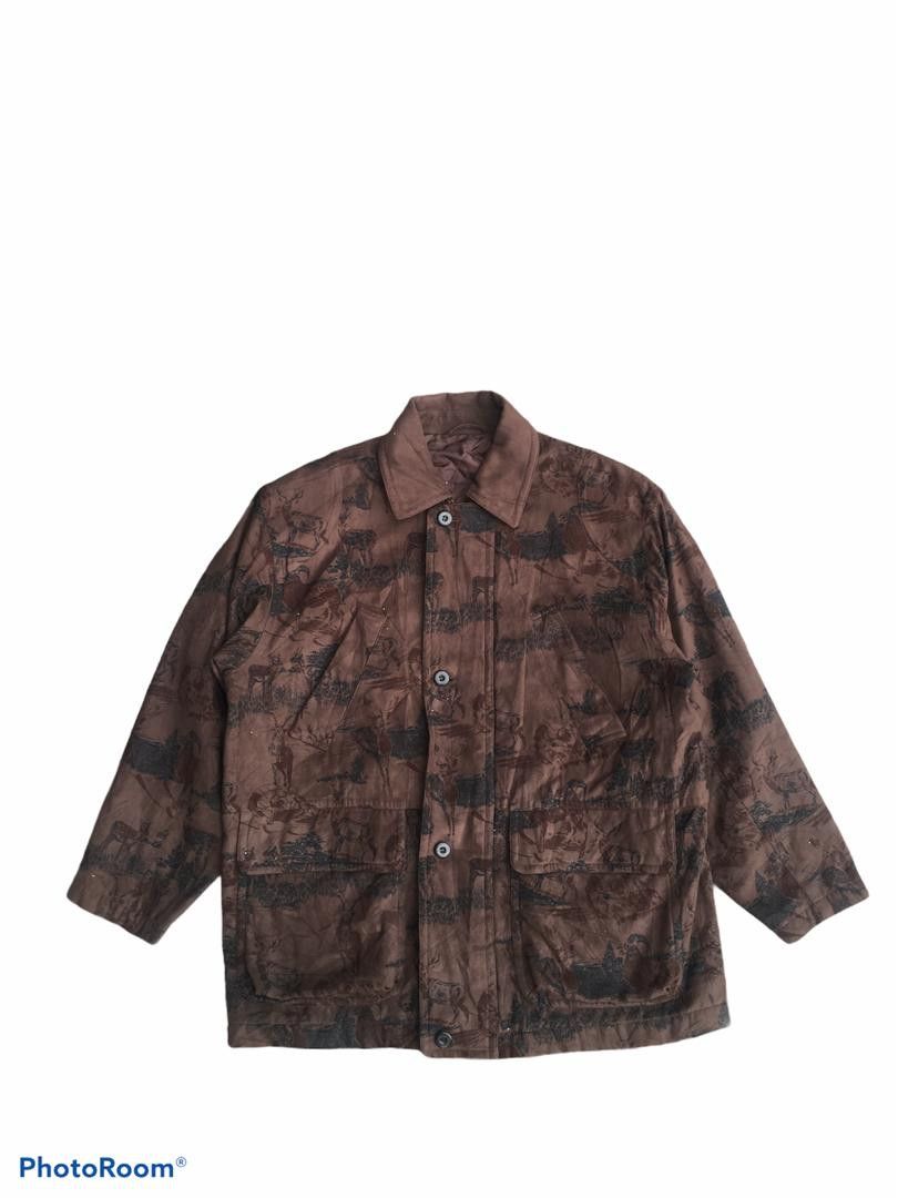 Japanese Brand × Vintage Raika Light Jacket Deer Design | Grailed