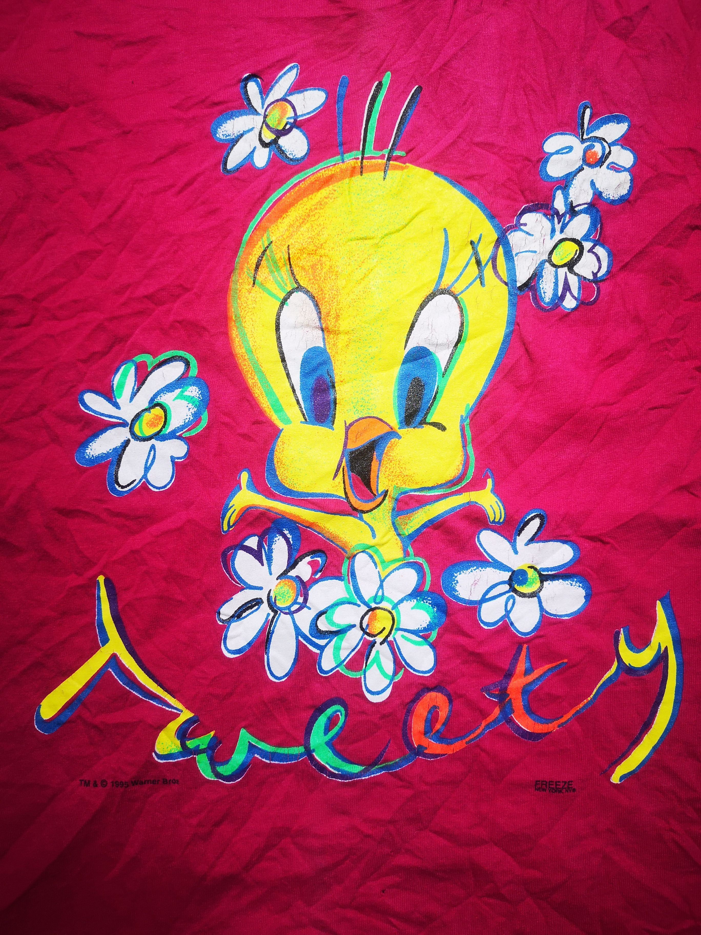 Vintage Vintage Looney Tunes Tweety 90's T-Shirt Size XL | Grailed