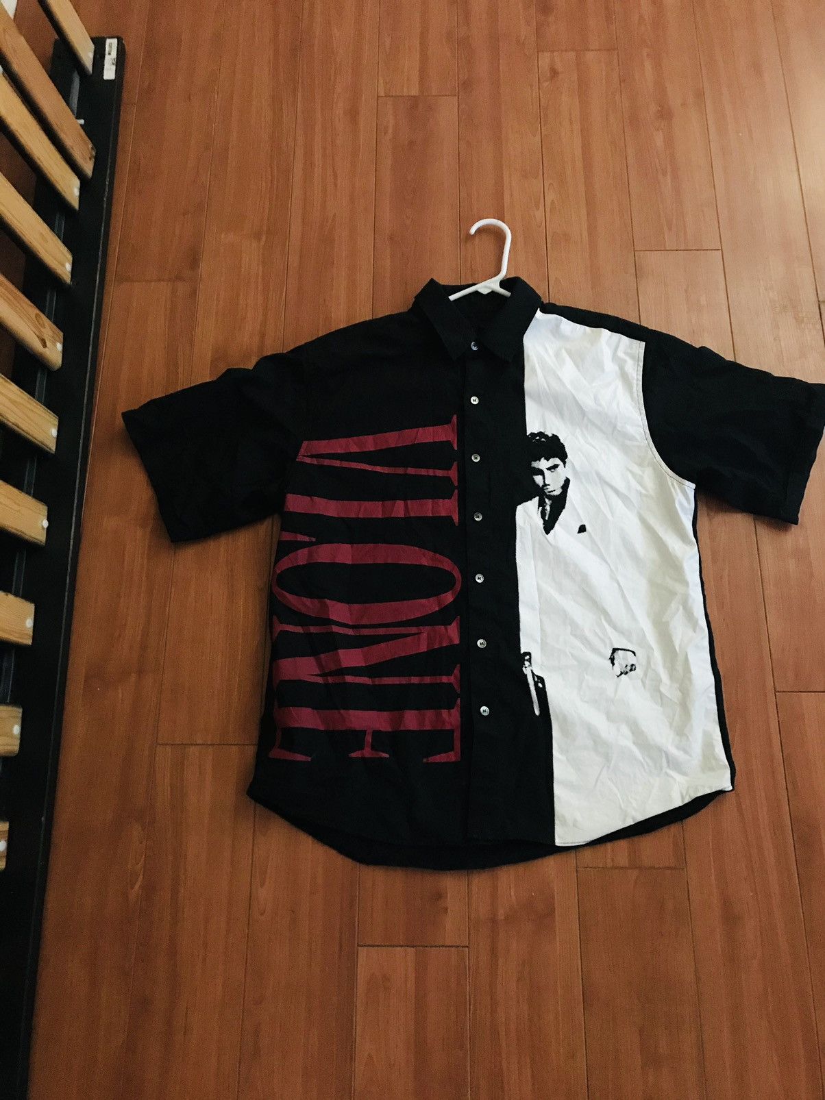 Vlone Scarface Button Up Shirt | Grailed