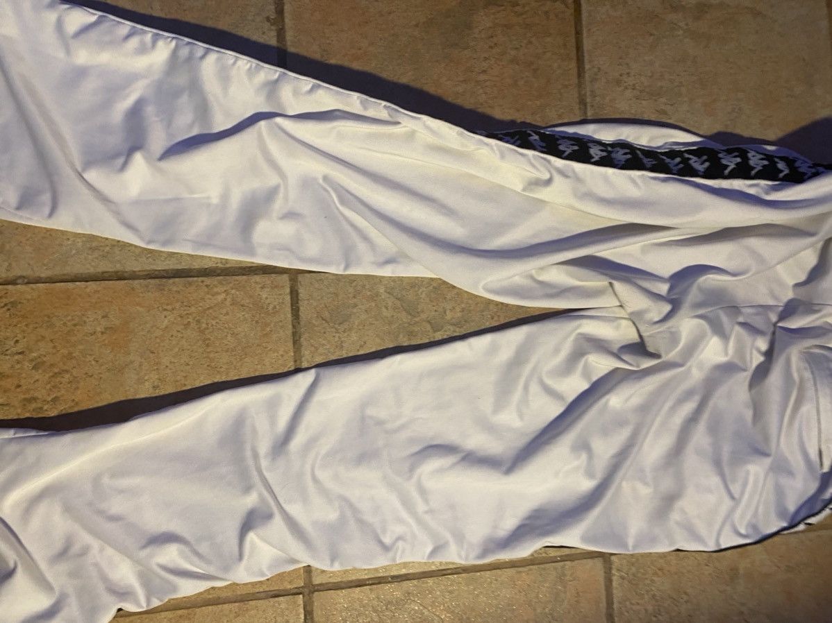 Kappa Reverse Black and White Kappa Trackpants | Grailed