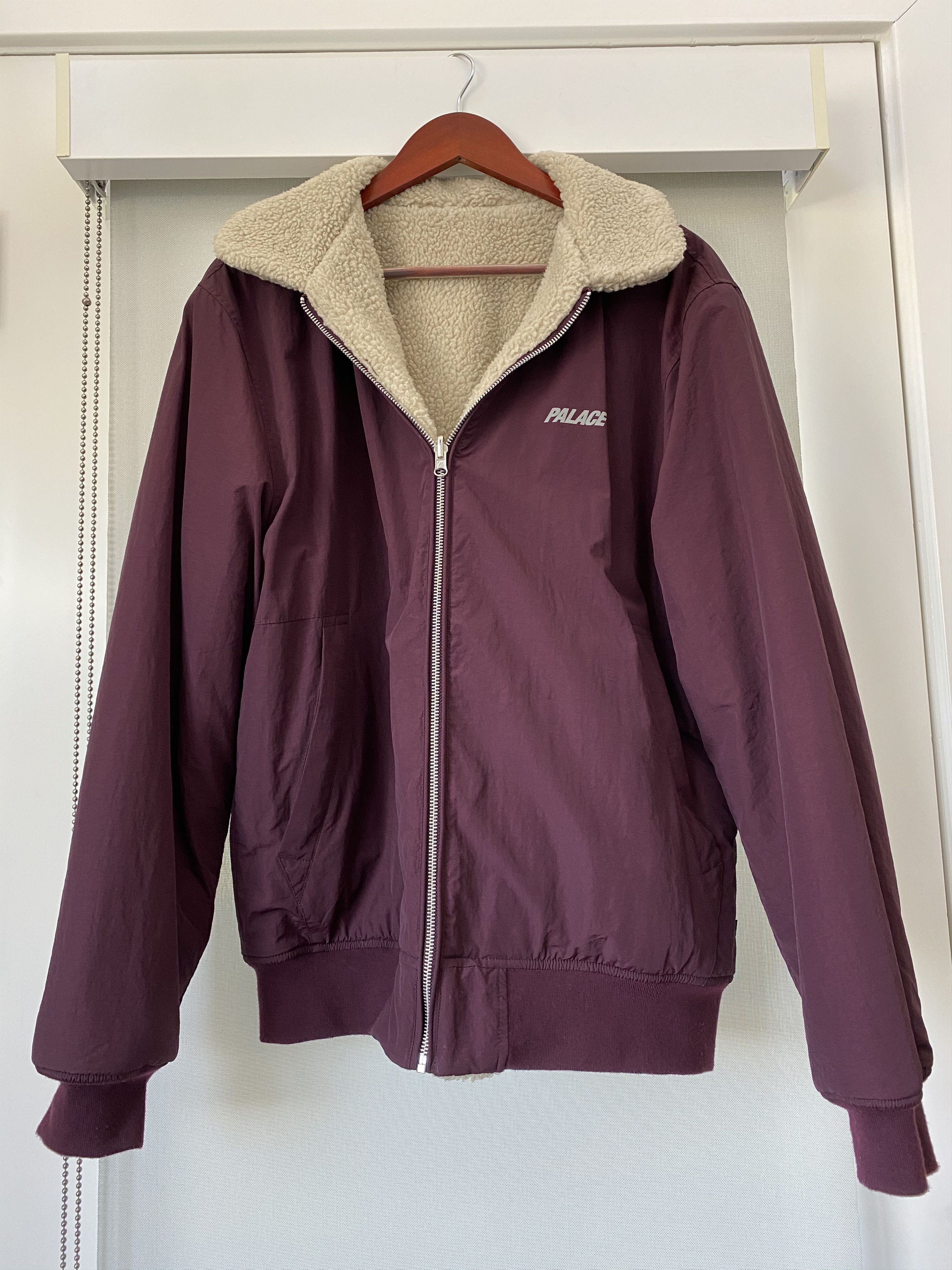 Palace Reverso Jacket Fig | Grailed