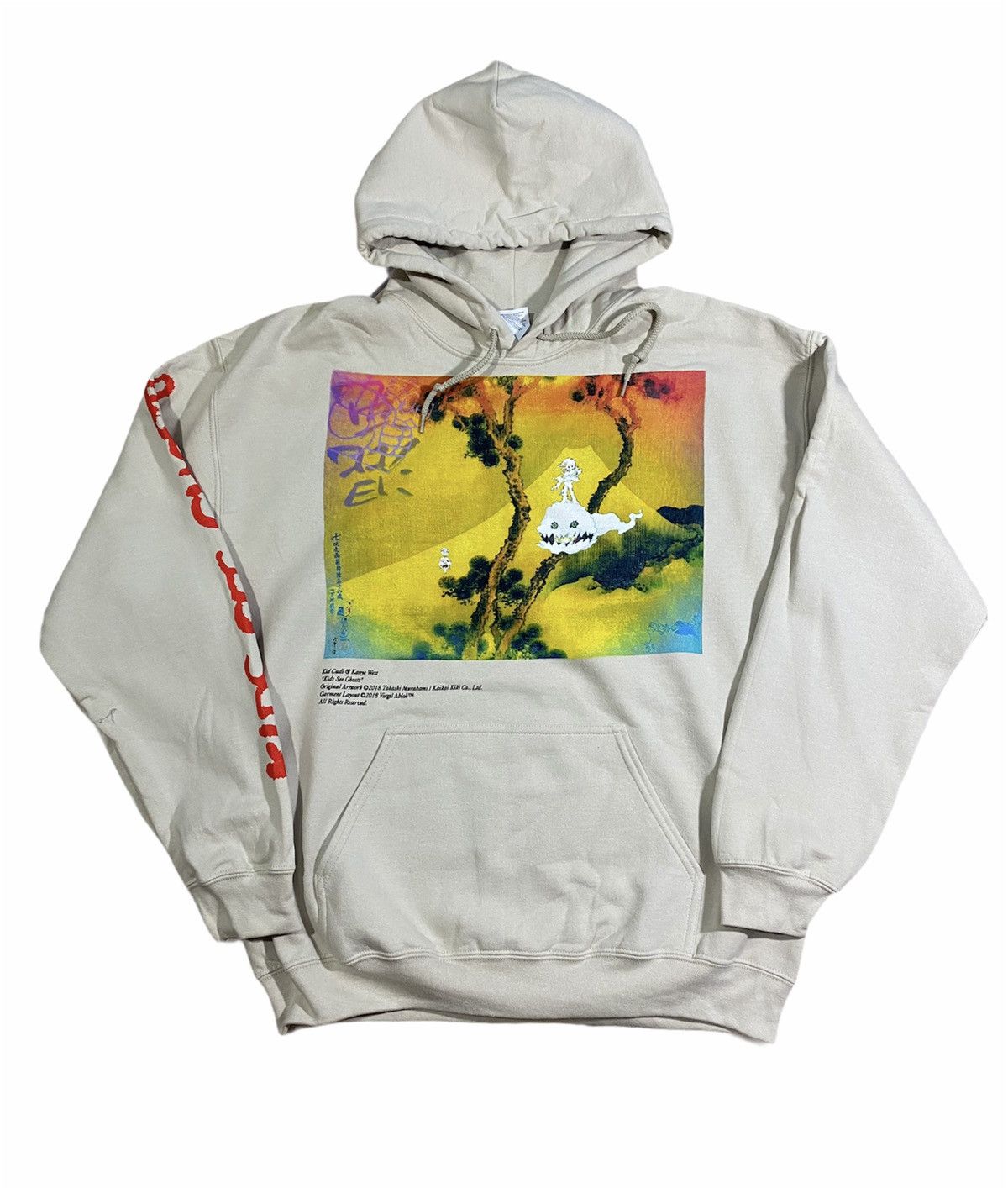Kanye West Kanye west KIDS SEE GHOST V2 HOODIE Takashi Murakami | Grailed