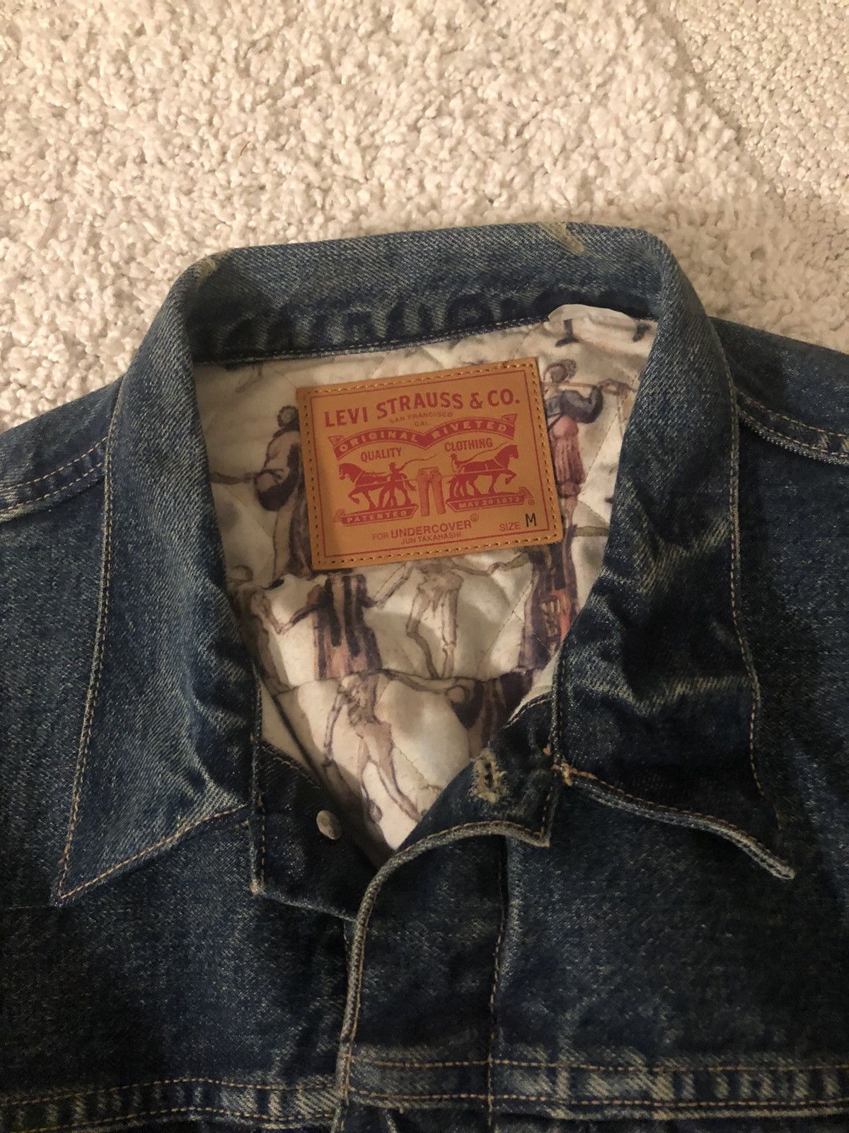 Undercover Rare “Brainwashed Generation” Levi’s Big E Trucker Jacket ...