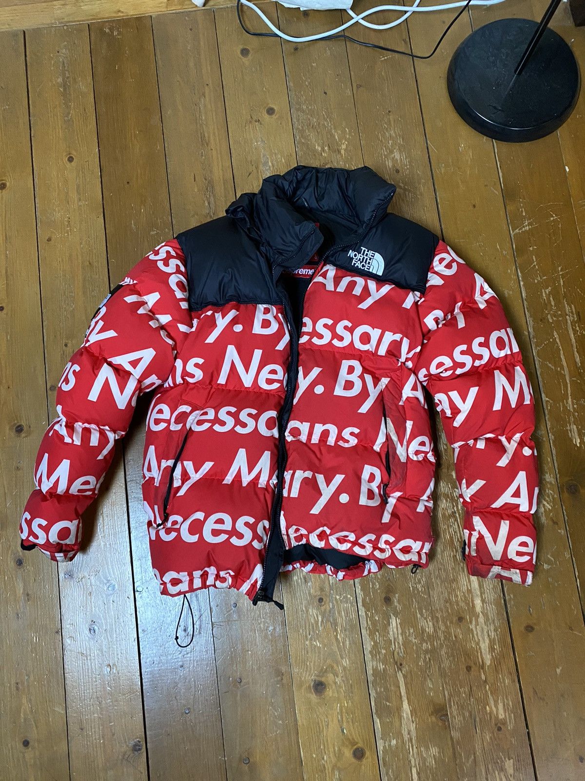 Supreme × The North Face By Any Means Necessary Nuptse Jacket | Grailed