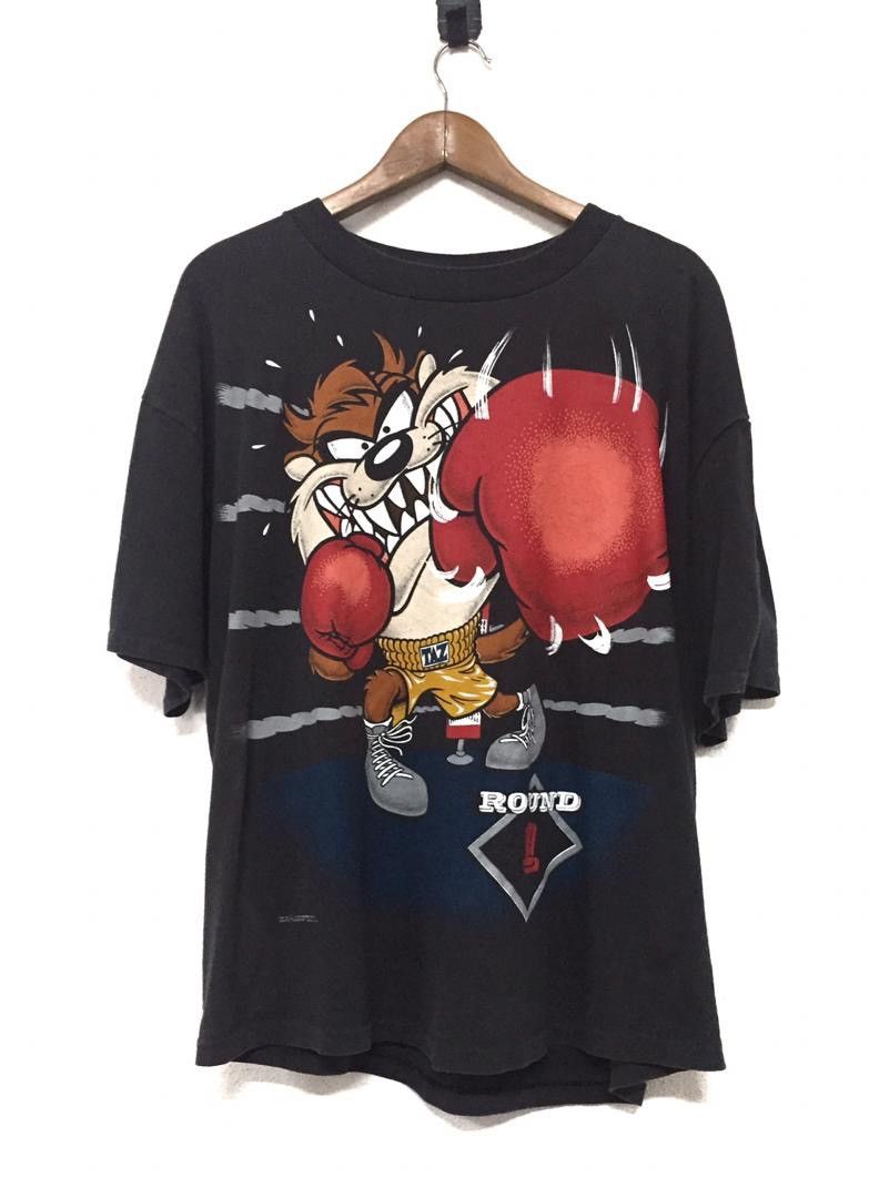 Vintage Vintage Taz Boxing Shirt | Grailed