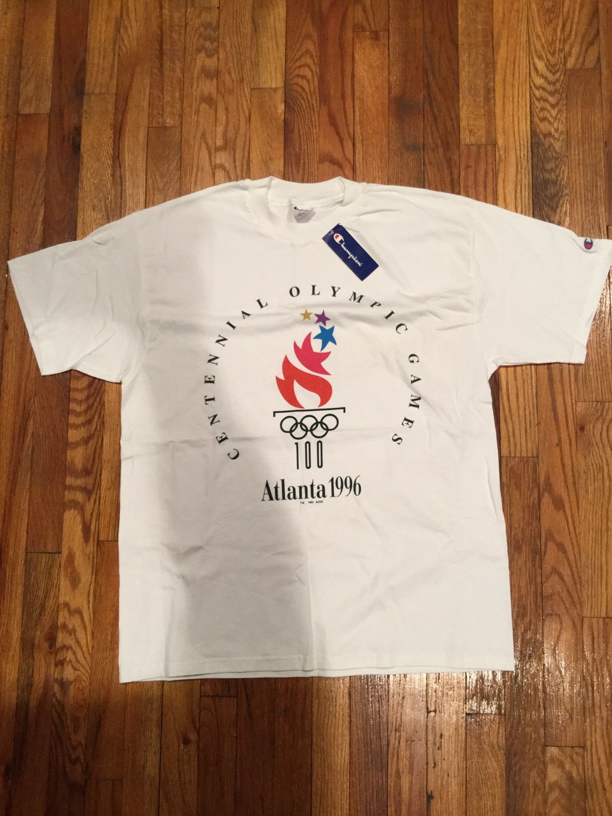 Champion Vintage Champion ATL 1996 Olympics T-Shirt | Grailed