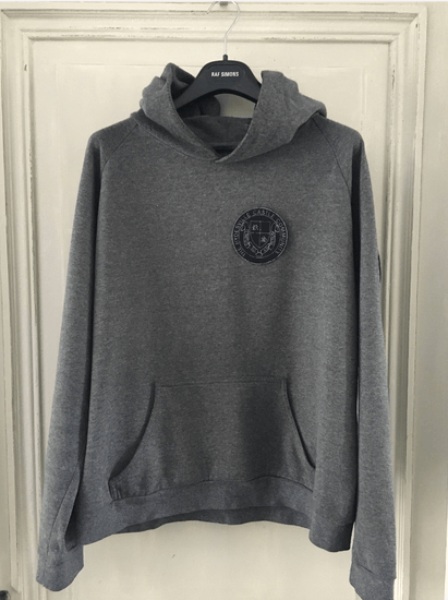 Raf Simons Raf Simons AW 2000/2001 Confusion sweatshirt w/ patches ...