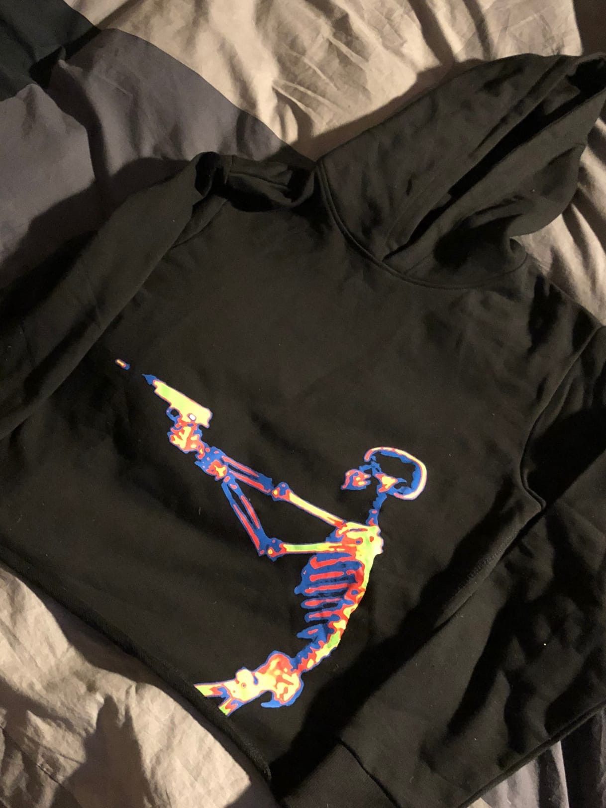 Vlone Vlone X-Ray Skeleton Hoodie | Grailed