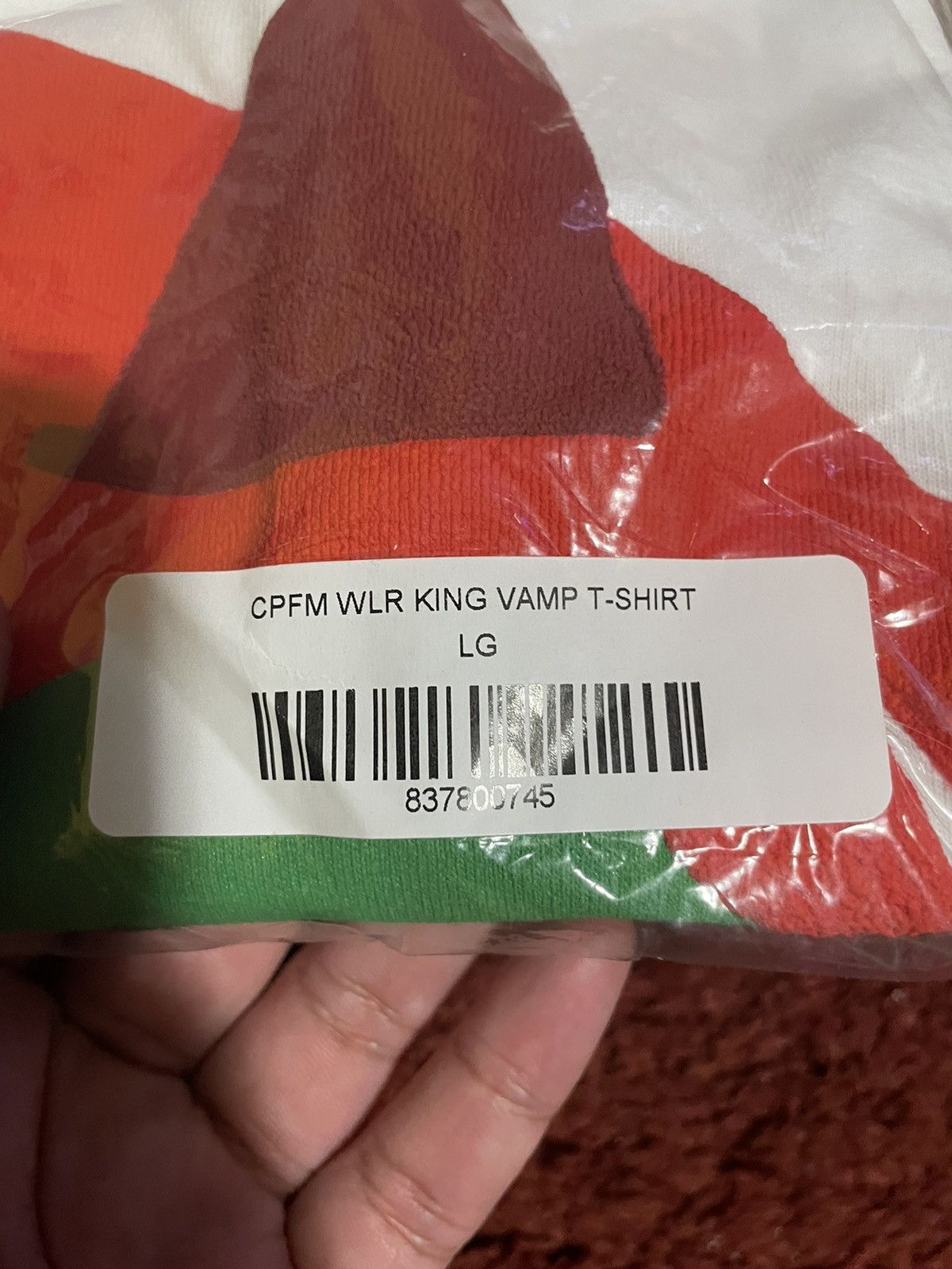 Cactus Plant Flea Market Playboi Carti x CPFM 4 WLR KING VAMP TEE | Grailed