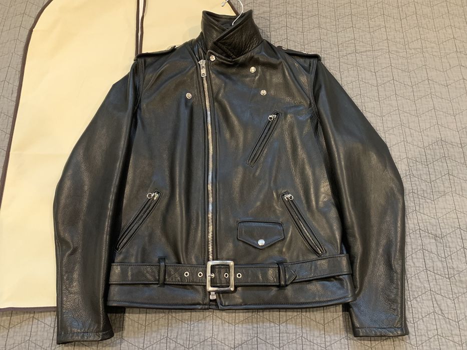 Schott Men's Schott 519 Perfecto Waxy Pebbled Leather Jacket Sz. L ...