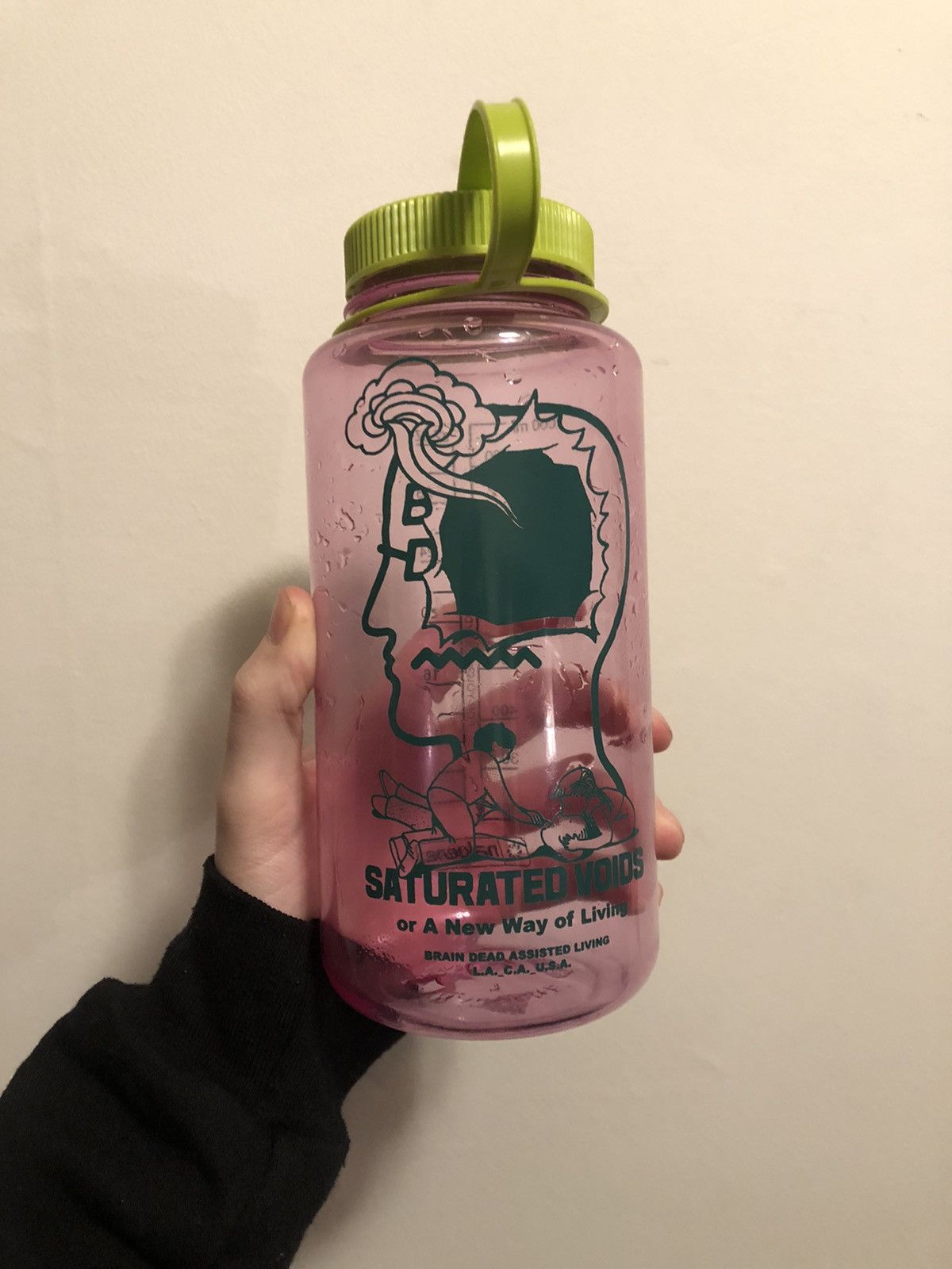 Brain Dead Brain Dead saturated voids nalgene water bottle | Grailed