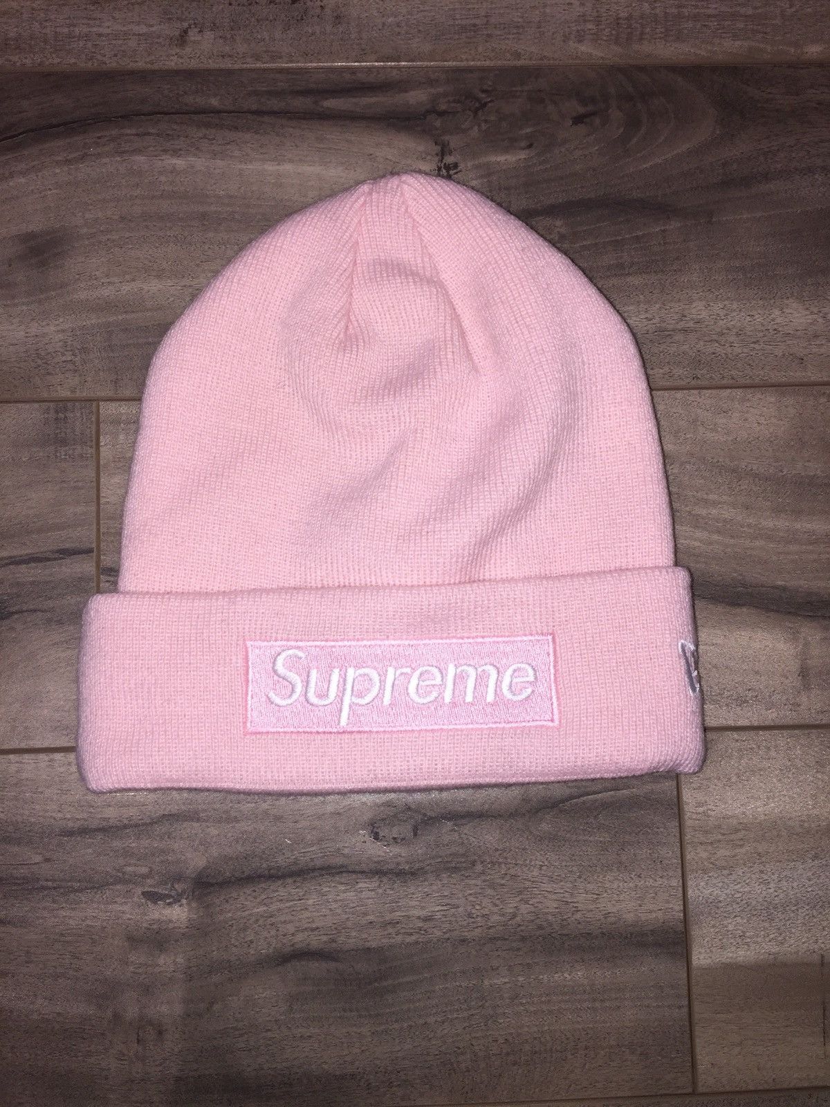 Supreme Pink New Era Supreme Toque | Grailed