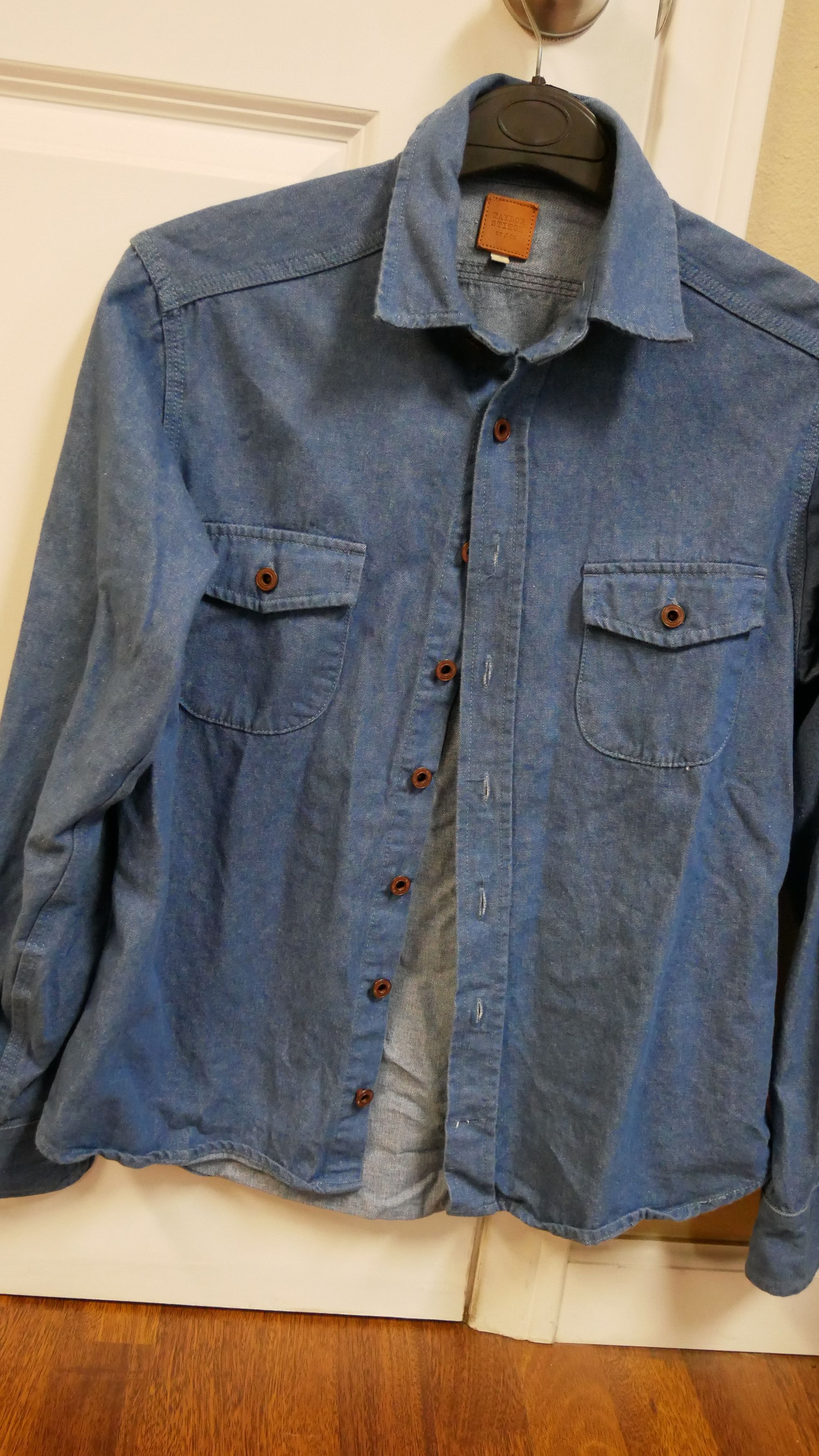 Taylor Stitch Triple Needle Denim Utility Shirt | Grailed