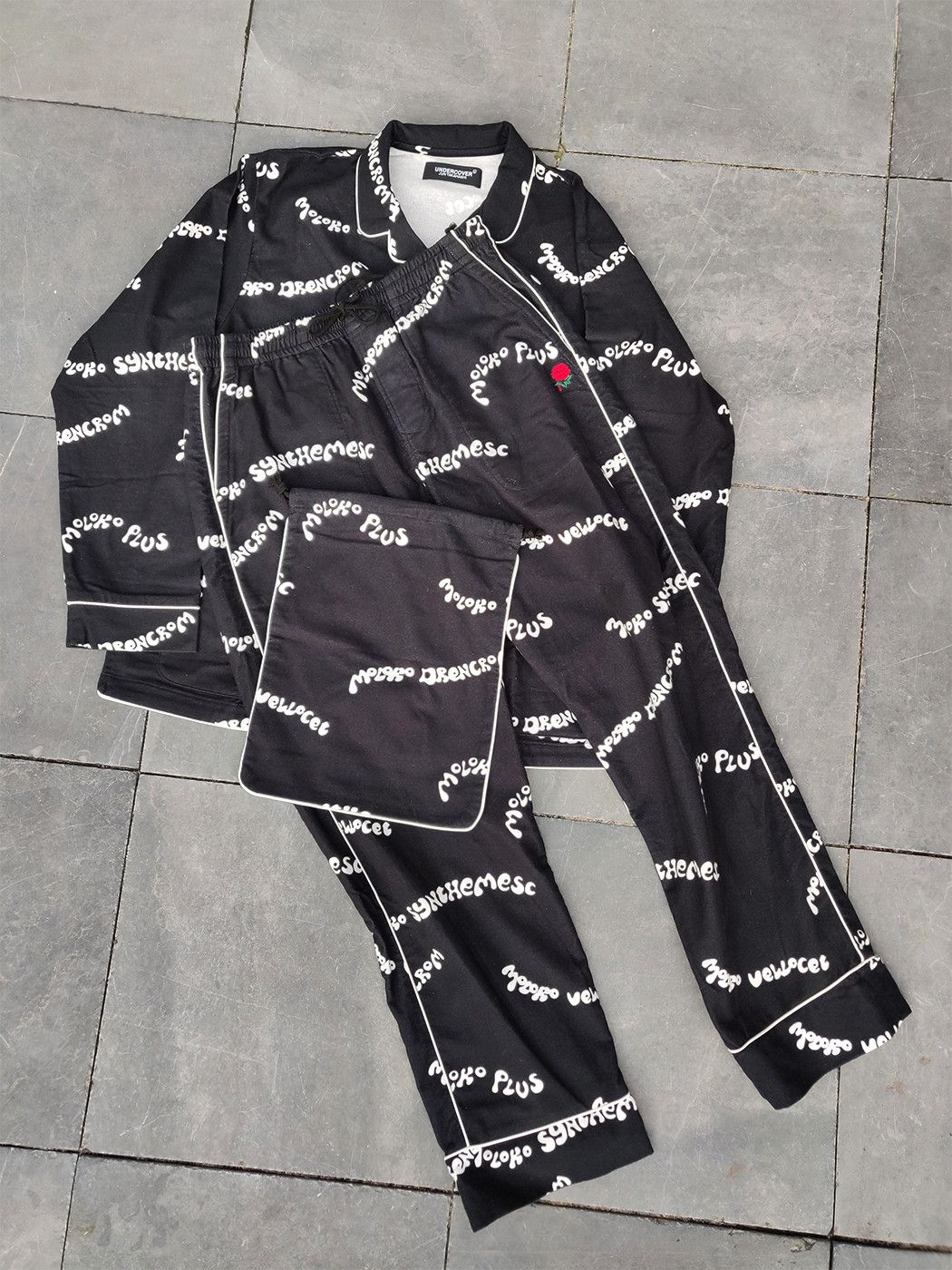Undercover AW 2019 A Clockwork Orange Moloko Plus Pyjama Set | Grailed