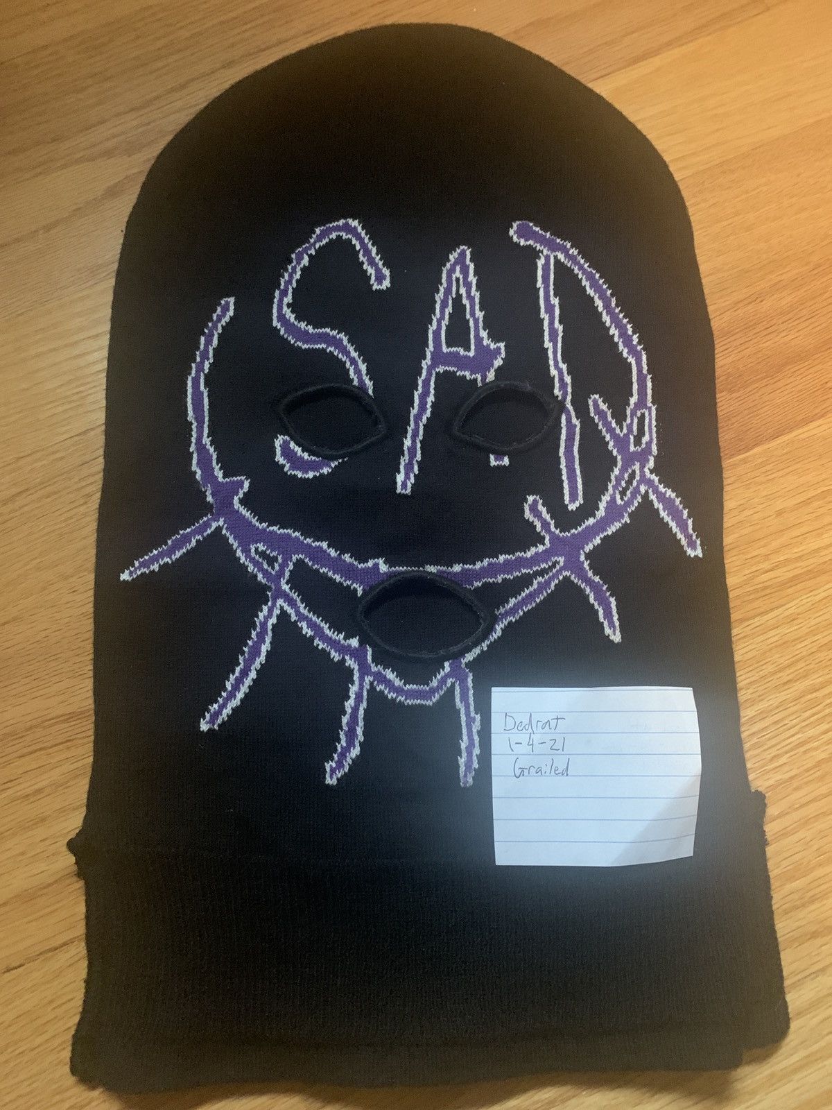 Sad Boys × Yung Lean Sad Boys Ski Mask | Grailed