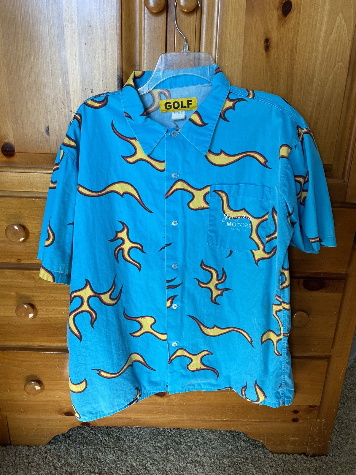 Golf Wang Golf Wang Cherry Bomb Flame Shirt | Grailed